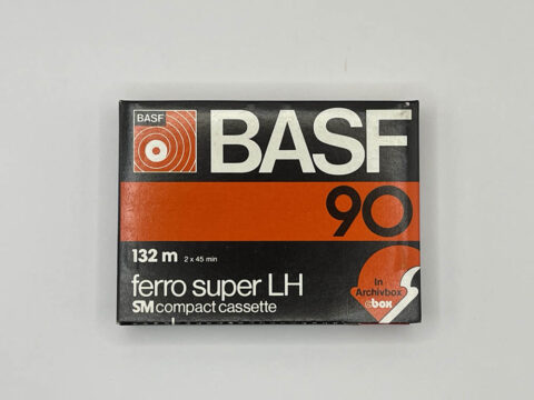Buy BASF blank cassette tape Ferro Super LH 90 - System cbox | at ...